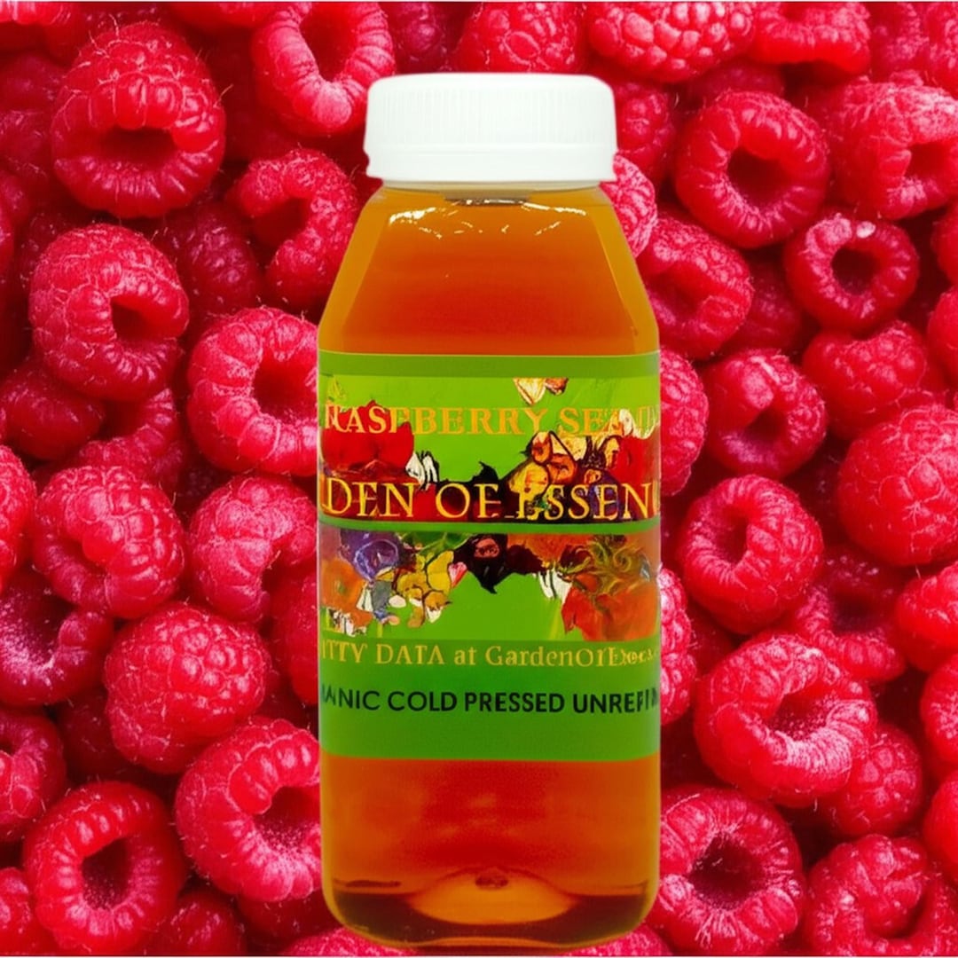 ORGANIC Red Raspberry Oil UNREFINED Cold Pressed for Dark Patches ...