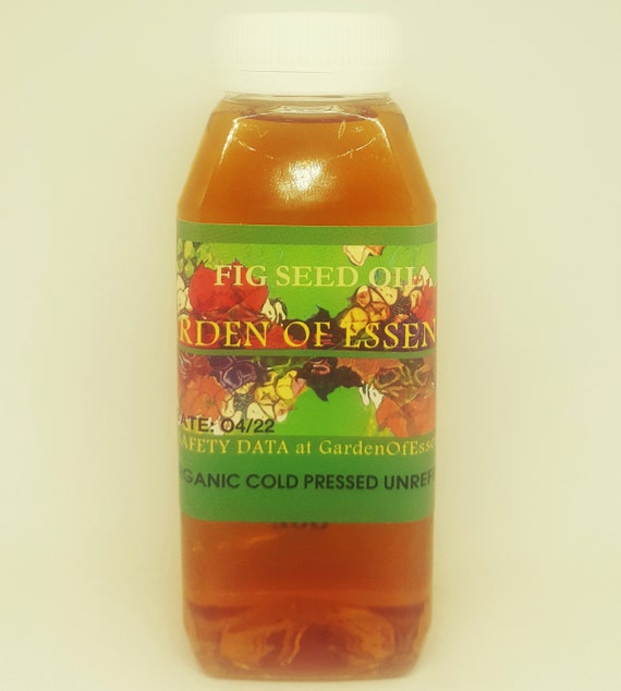 Organic FIG SEED OIL Unrefined Cold Pressed Anti-aging Face | Etsy