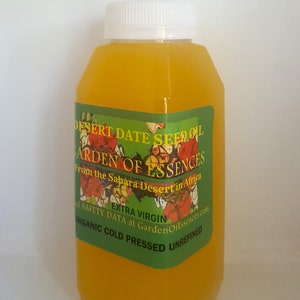 Desert Date Seed Oil Organic COLD PRESSED Unrefined Desert Date Serum ...