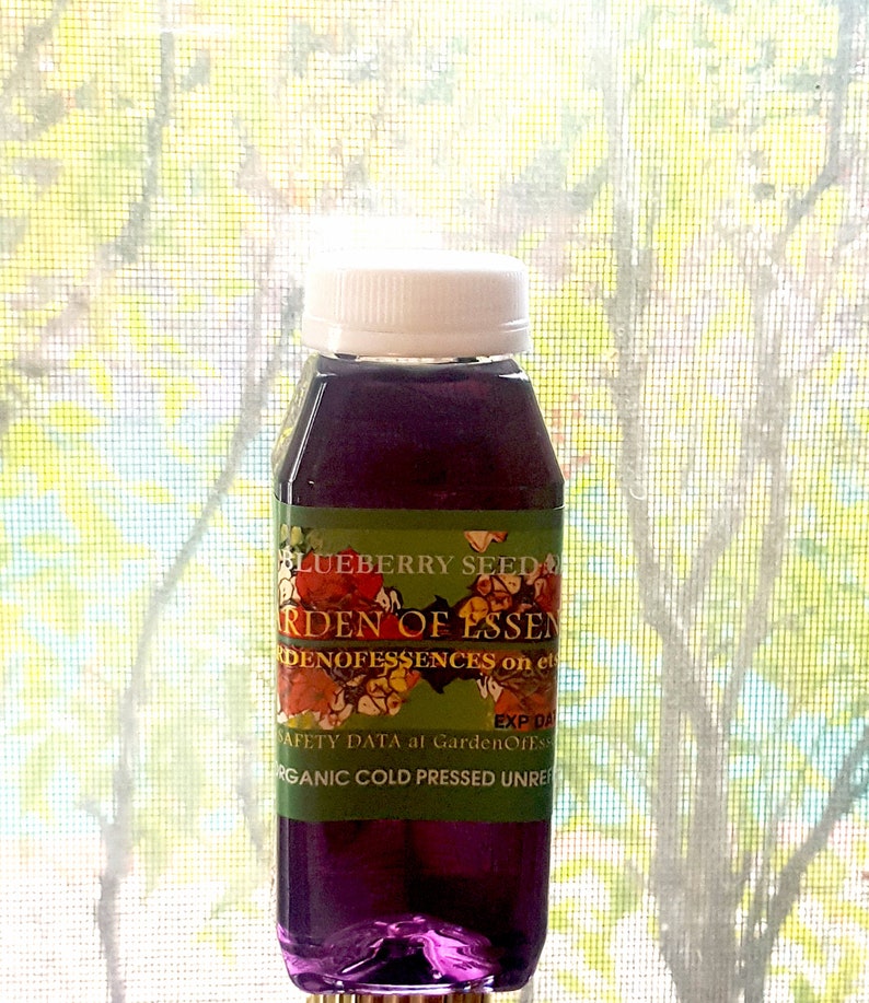 ORGANIC Blueberry Seed Oil UNREFINED Cold Pressed Anti-aging - Etsy
