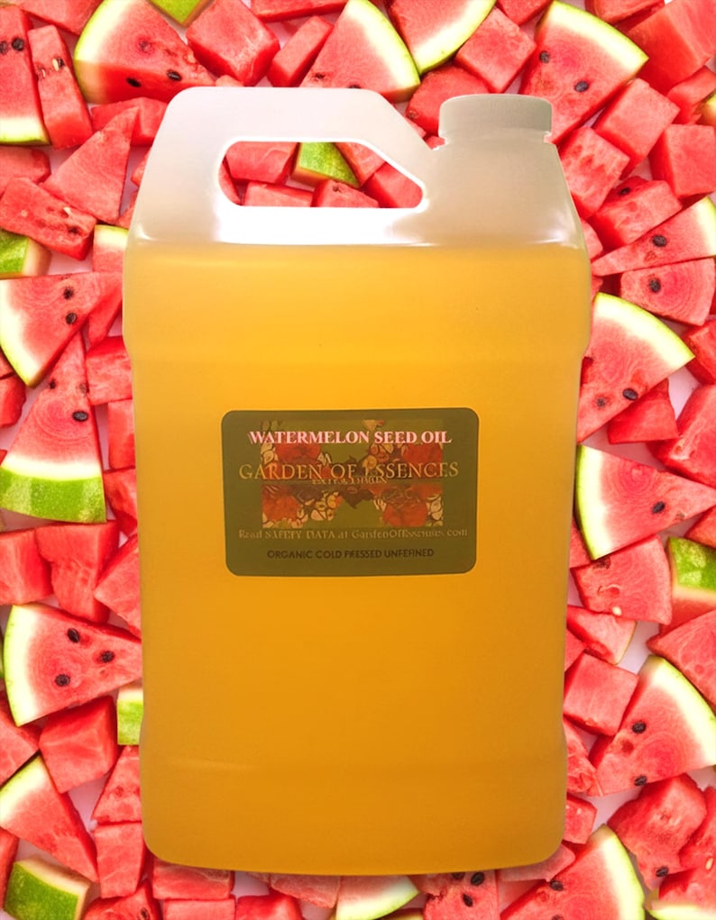 SALE ORGANIC Watermelon Seed Oil Cold Pressed UNREFINED Face Oil for ...