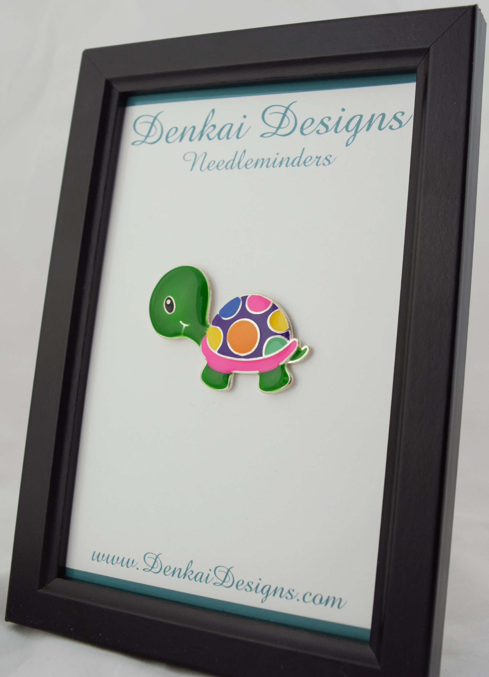 Colourful Turtle Needle Minder - Etsy