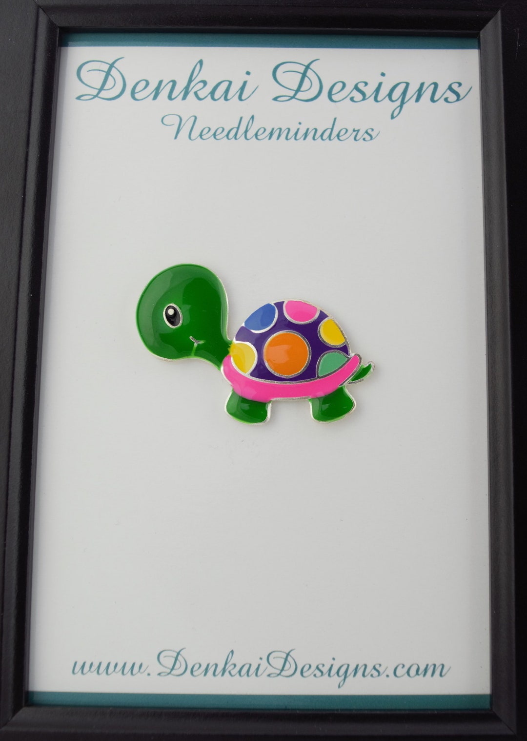 Colourful Turtle Needle Minder - Etsy