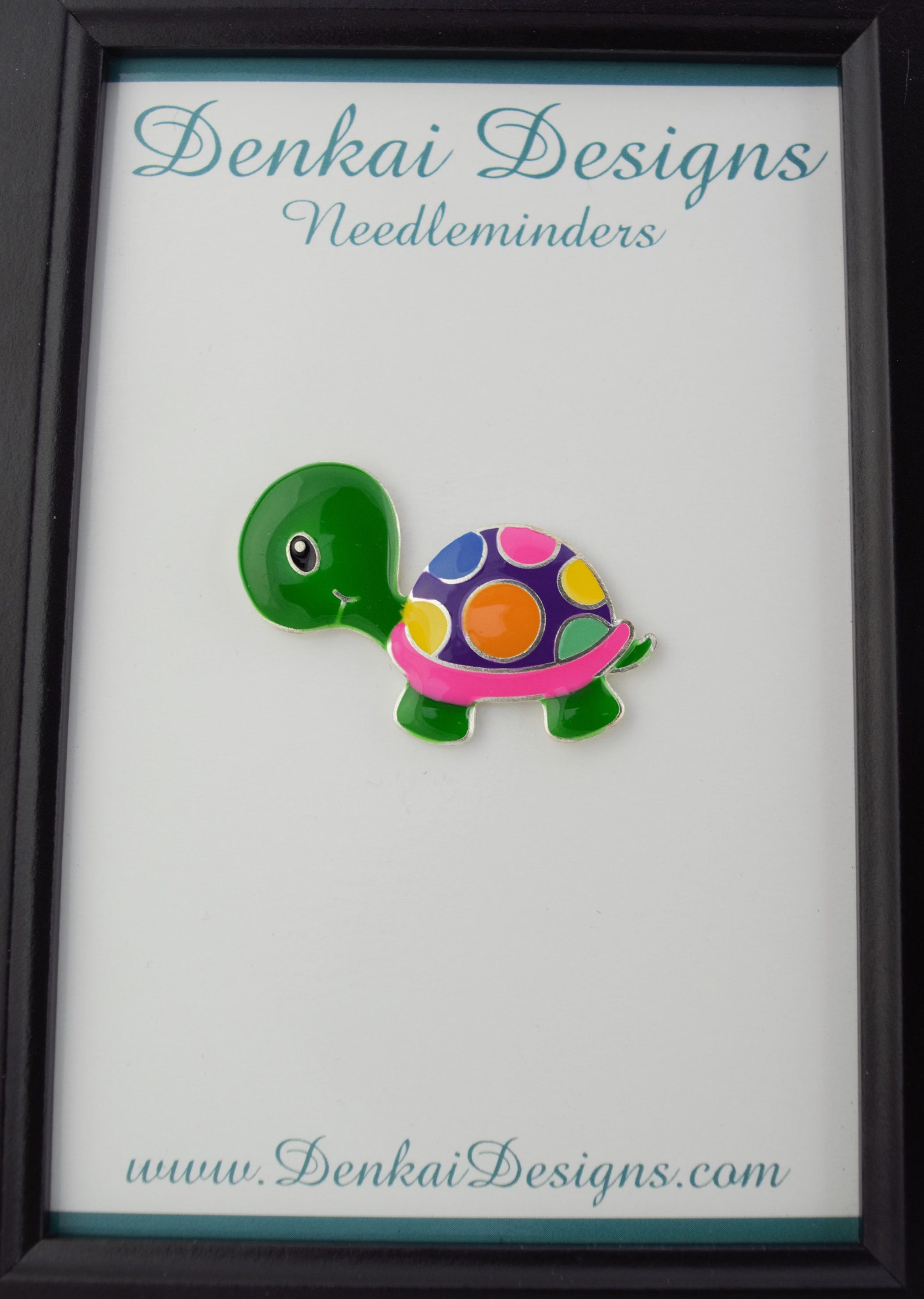 Colourful Turtle Needle Minder - Etsy