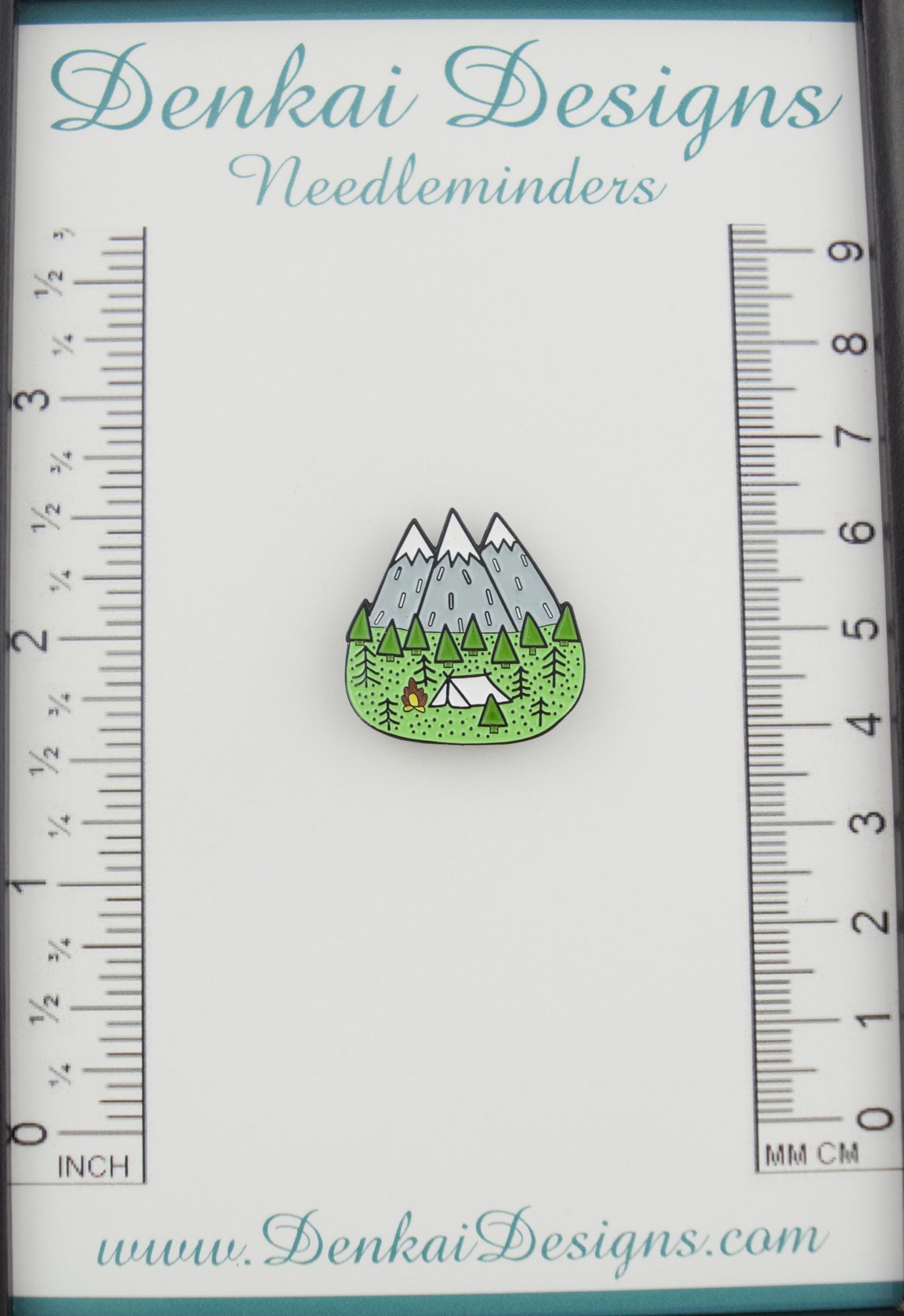 Camping Needleminder / Mountain Needle Minder | Etsy