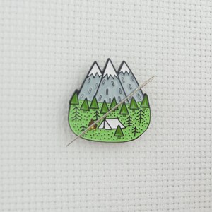 Camping Needleminder / Mountain Needle Minder - Etsy