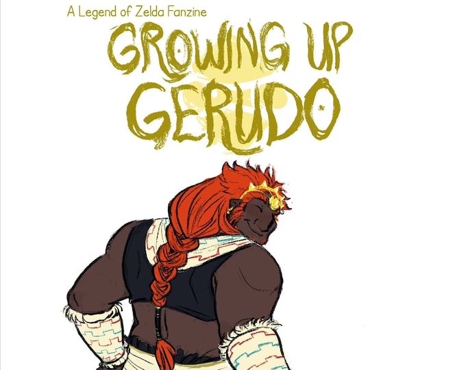 Growing up Gerudo Physical Zine - Etsy