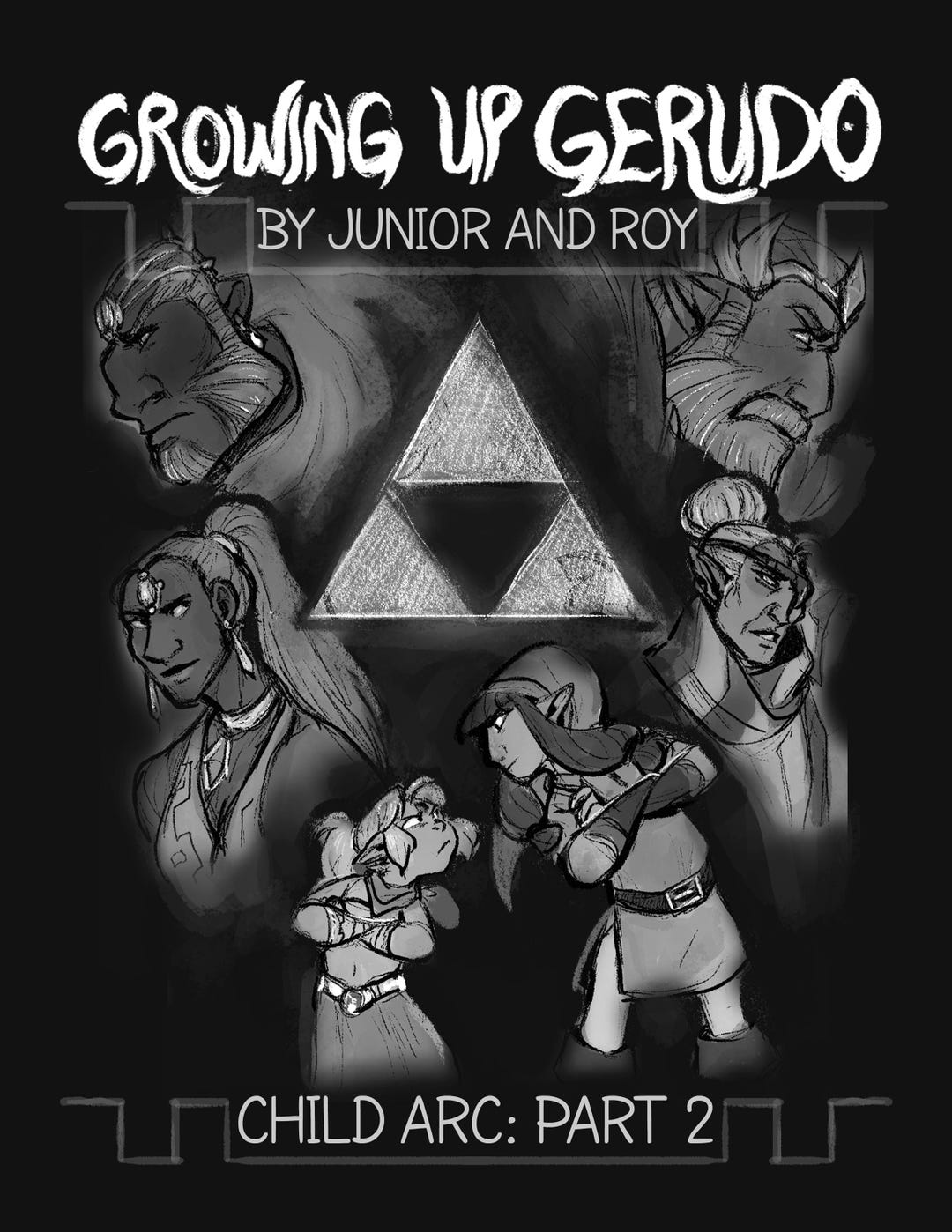 Growing up Gerudo Comic: Child Arc Part 2 - Etsy