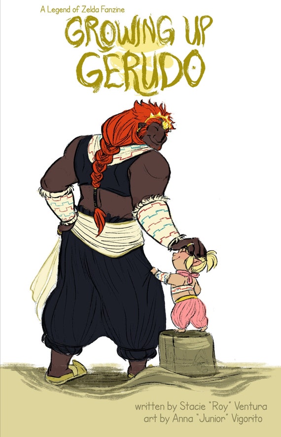 Growing up Gerudo Physical Zine - Etsy
