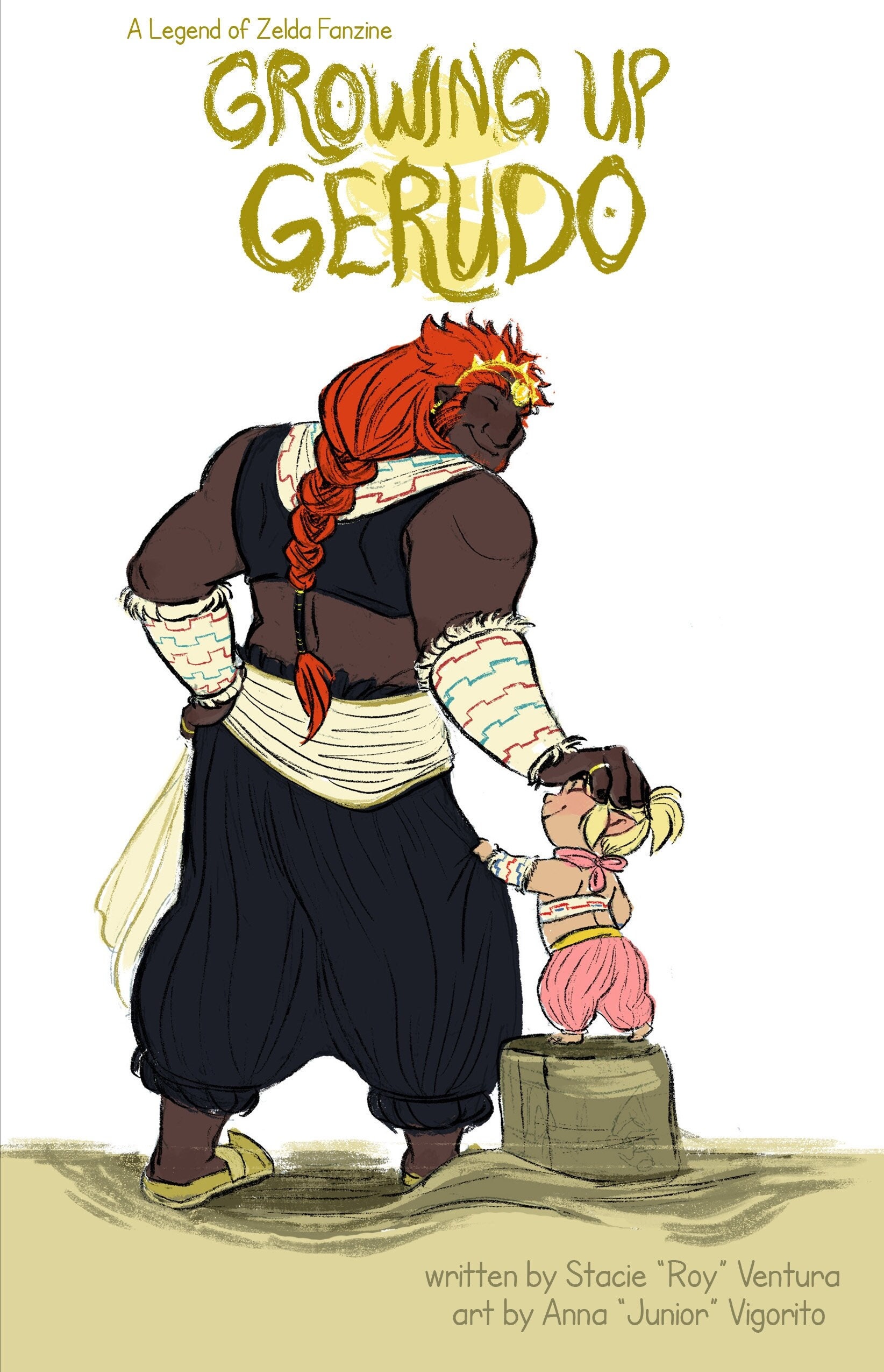 Growing up Gerudo Physical Zine - Etsy