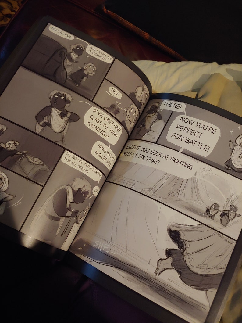 Growing up Gerudo Comic: Child Arc Part 1 - Etsy