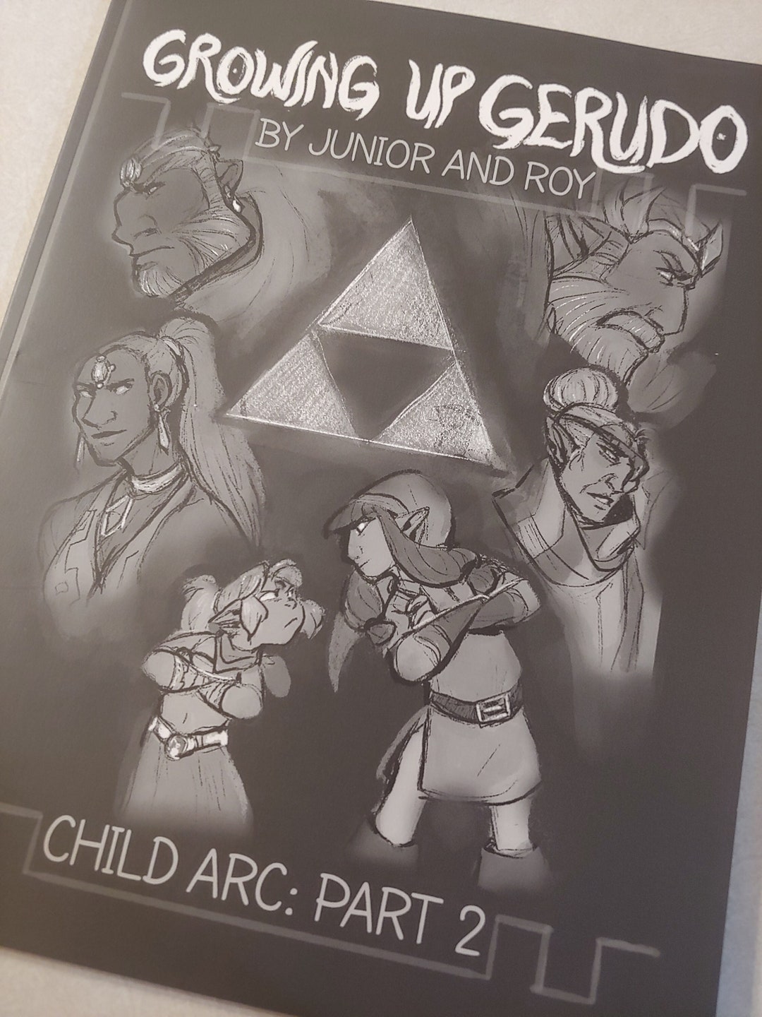 Growing up Gerudo Comic: Child Arc Part 2 - Etsy