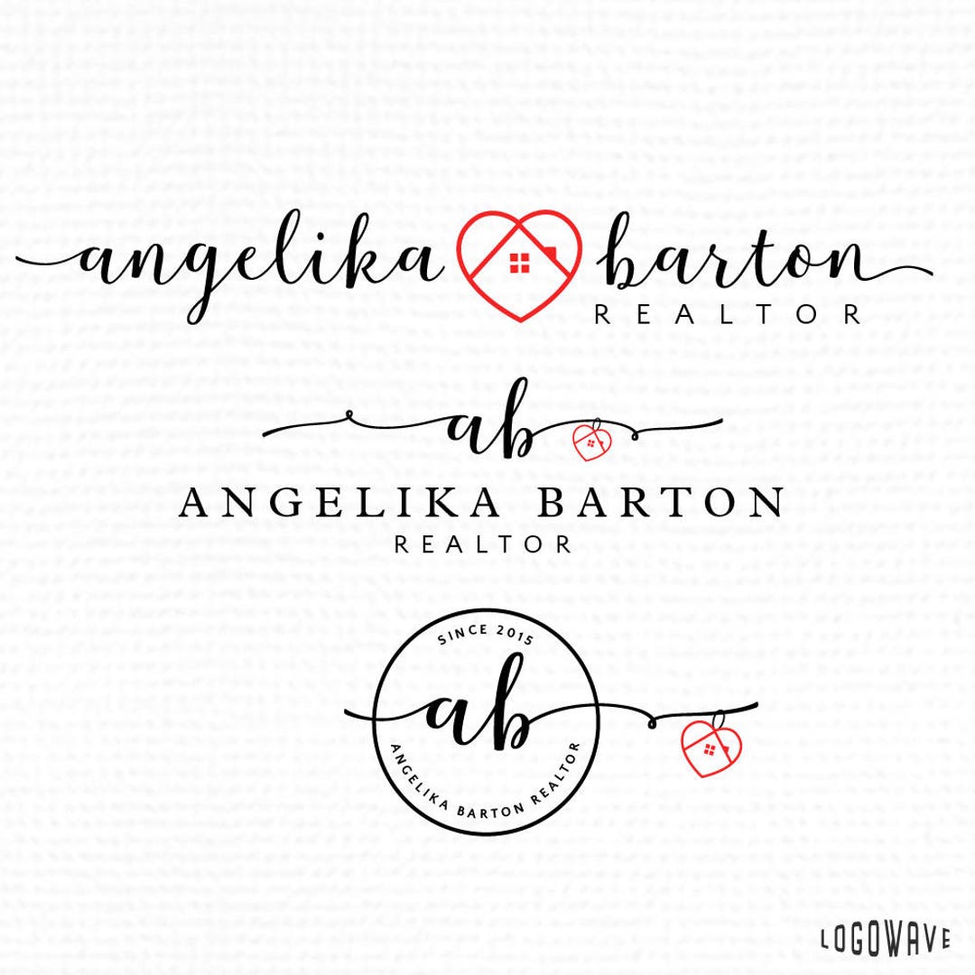 Realtor Logo Real Estate Logo Home Logo Design House Logo Etsy