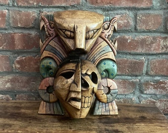 Chichen Itza Mask - Etsy
