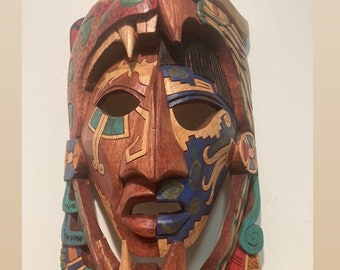 Chichen Itza Mask - Etsy