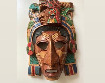 Chichen Itza Mask - Etsy