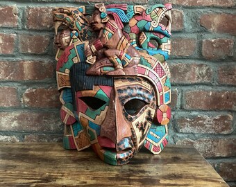 Chichen Itza Mask - Etsy