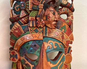 Chichen Itza Mask - Etsy