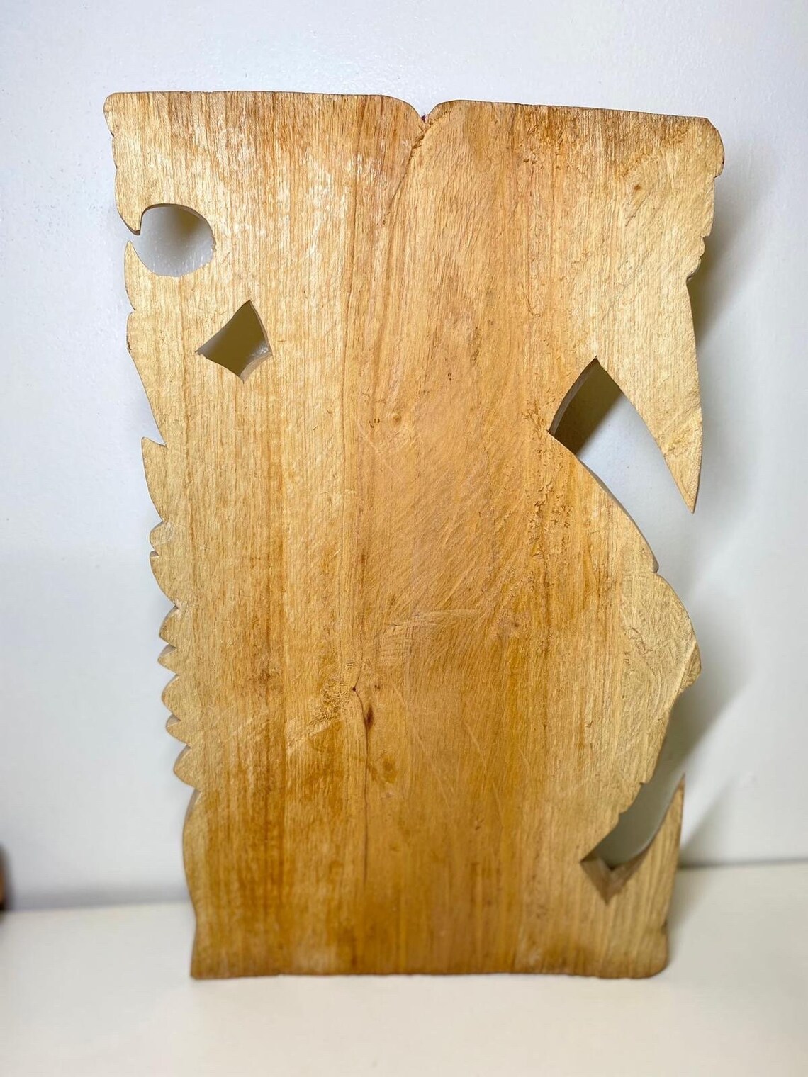 Wood Carved Hand Made Mayan Mask From Chichen Itza Yucatan Mexico ...