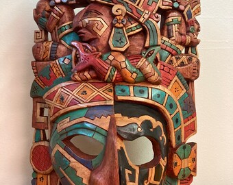 Chichen Itza Mask - Etsy