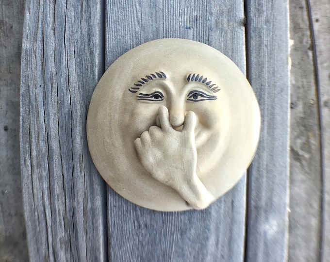 Stinky Face Bathroom Plaque, Bathroom Decor, Wall Decor, Handmade ...