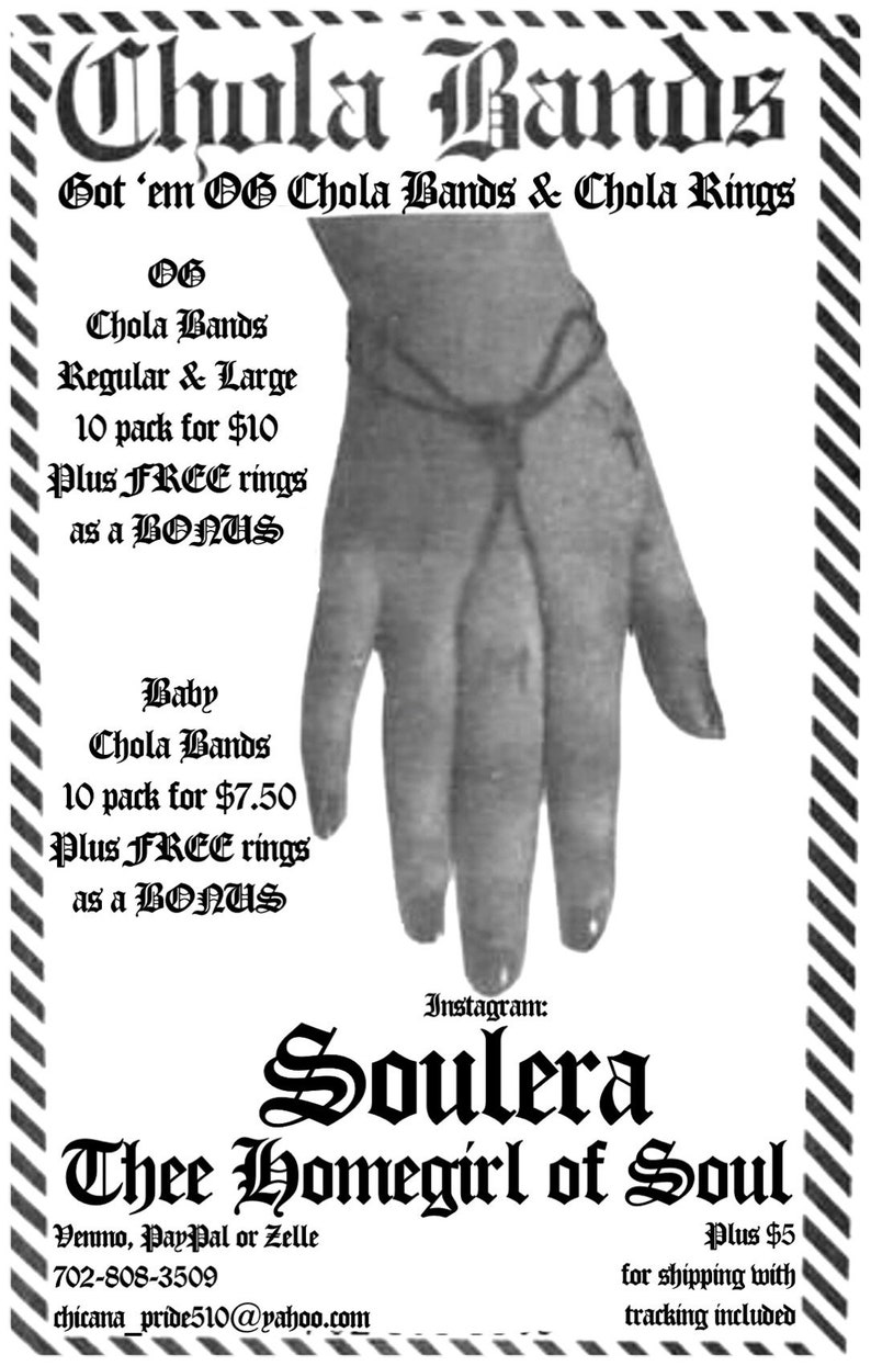 OG Chola Bands Regular Size qty. 10 - Etsy