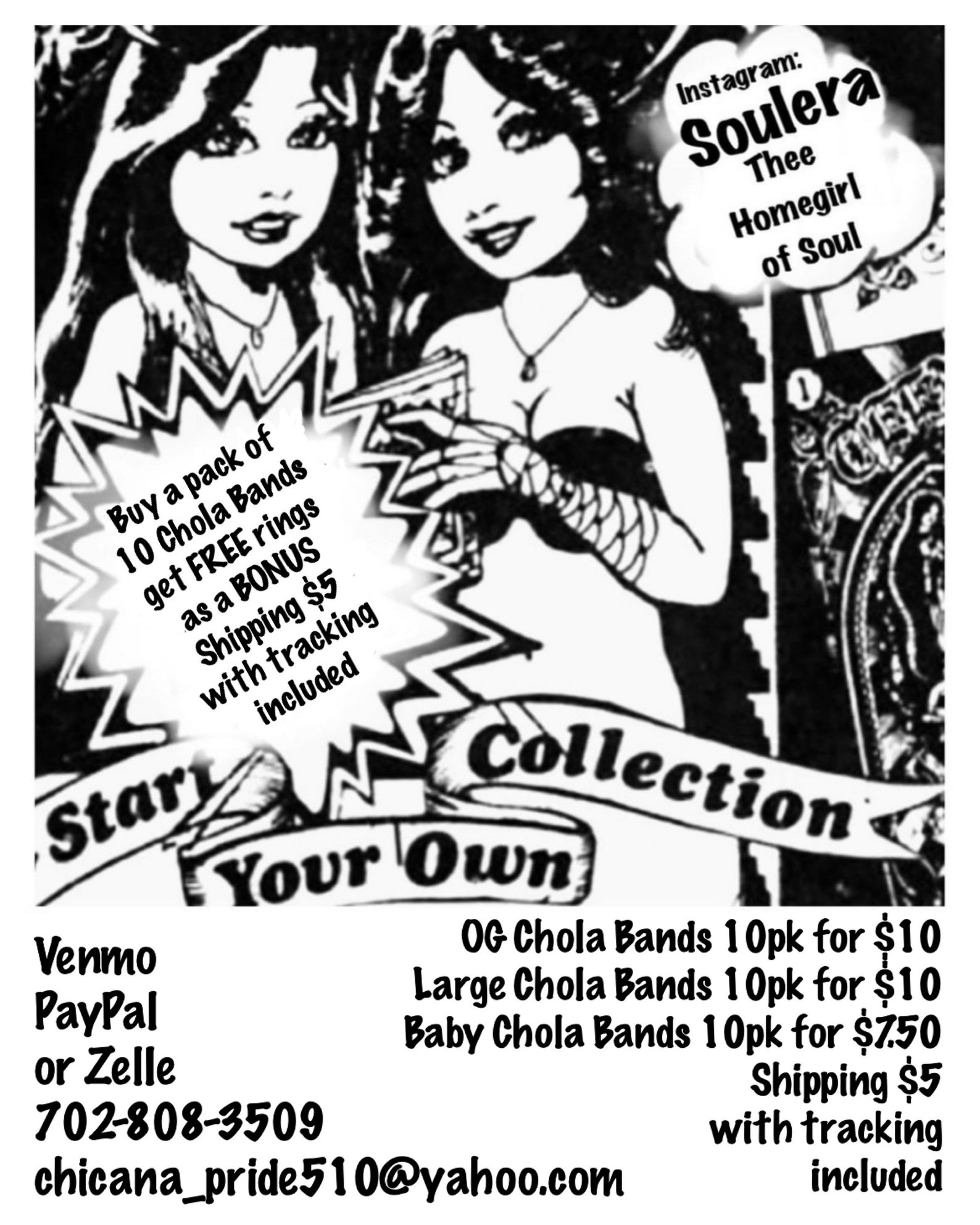 OG Chola Bands Regular Size qty. 10 - Etsy