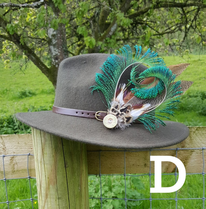 Large Pheasant Feather Hat Pin Country Wear - Etsy