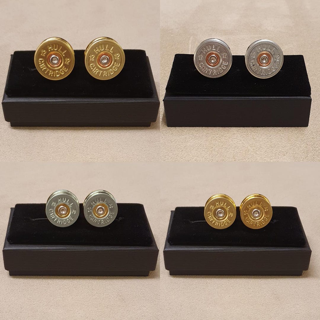 Hunting/ Shooting Themed Cufflinks Gold or Silver, Shooting Gifts ...