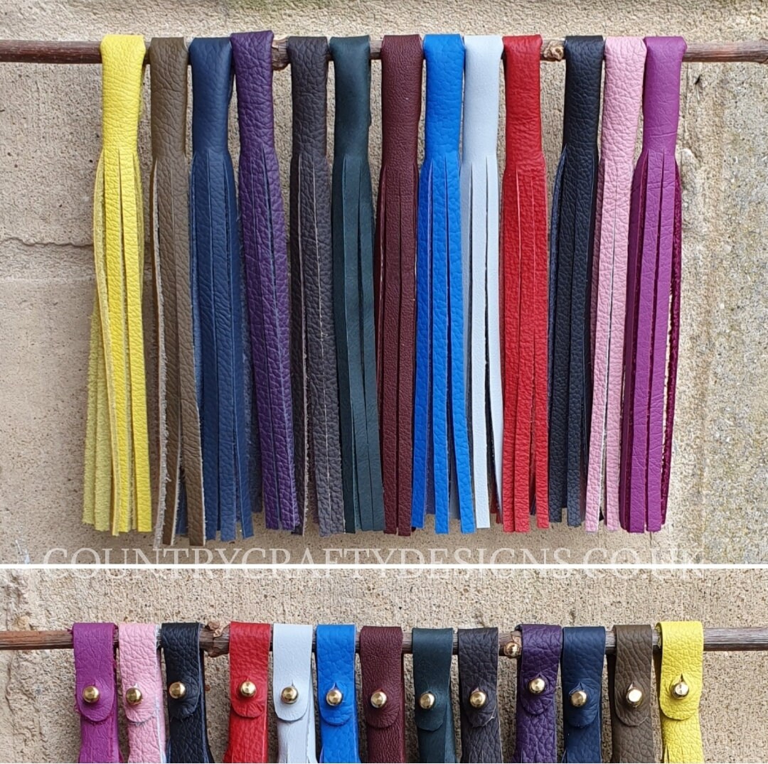 Premium Leather Boot Tassels Perfect for Boots & Bag Fit - Etsy UK