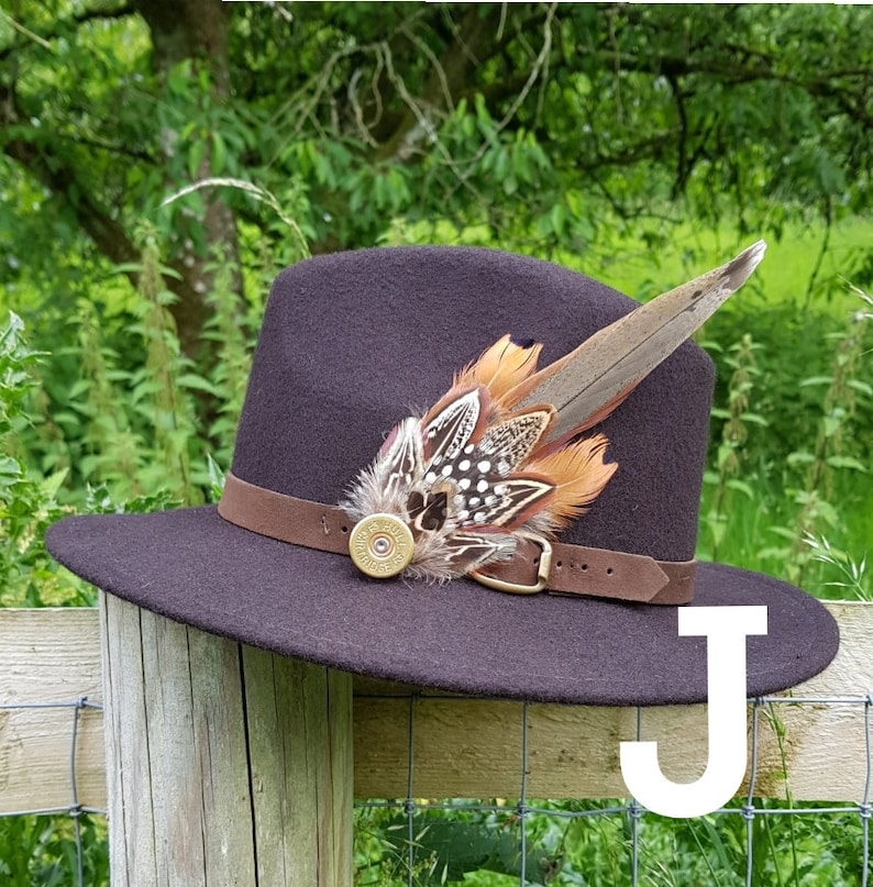 Large Pheasant Feather Brooch Hat Pin Country Wear - Etsy UK