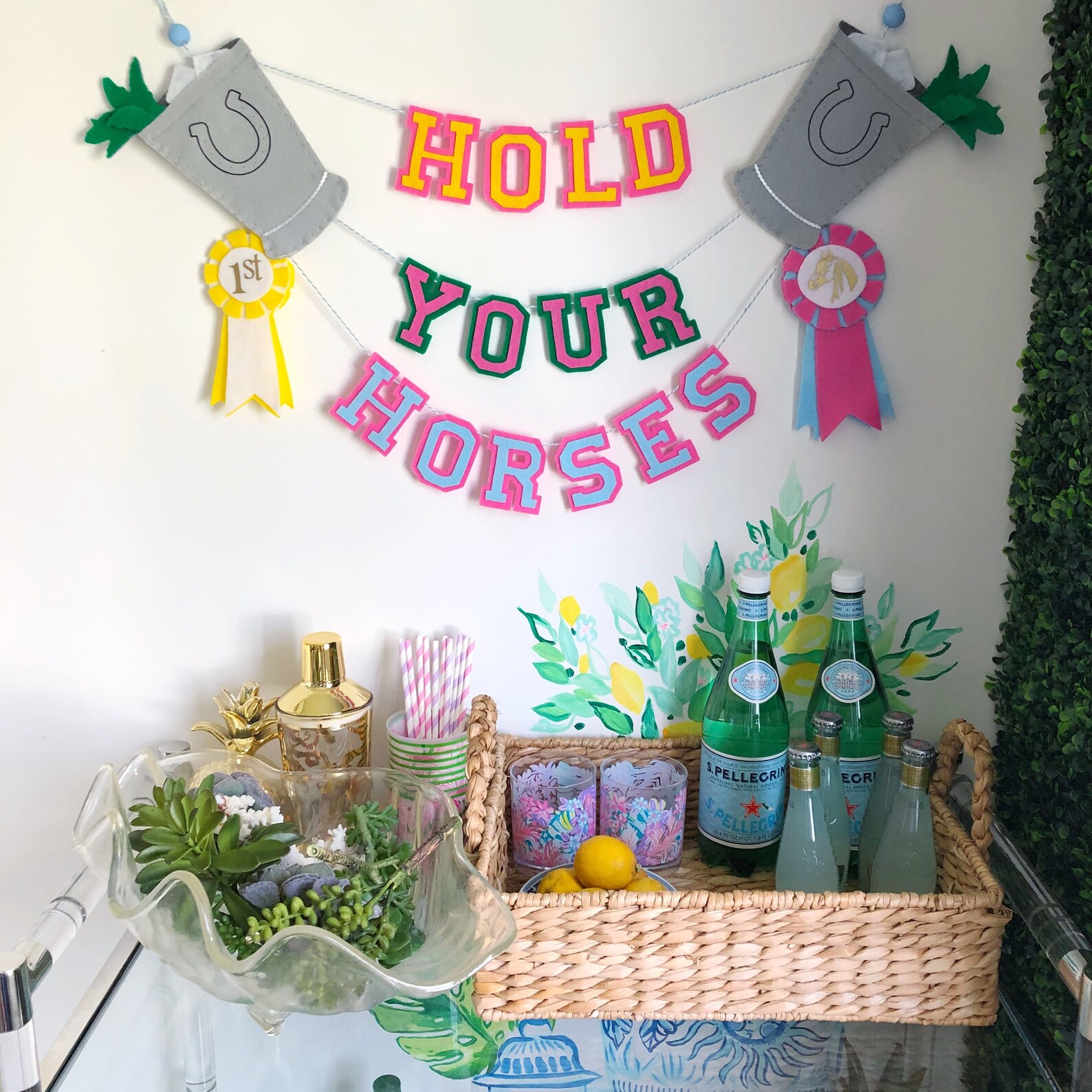 Derby Party Decor Horse Racing Party Banner | Etsy