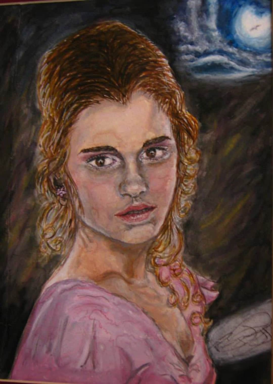 HARRY Potter/hermione Granger Portrait - Etsy