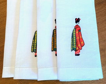 Applique Tea Towel | Etsy