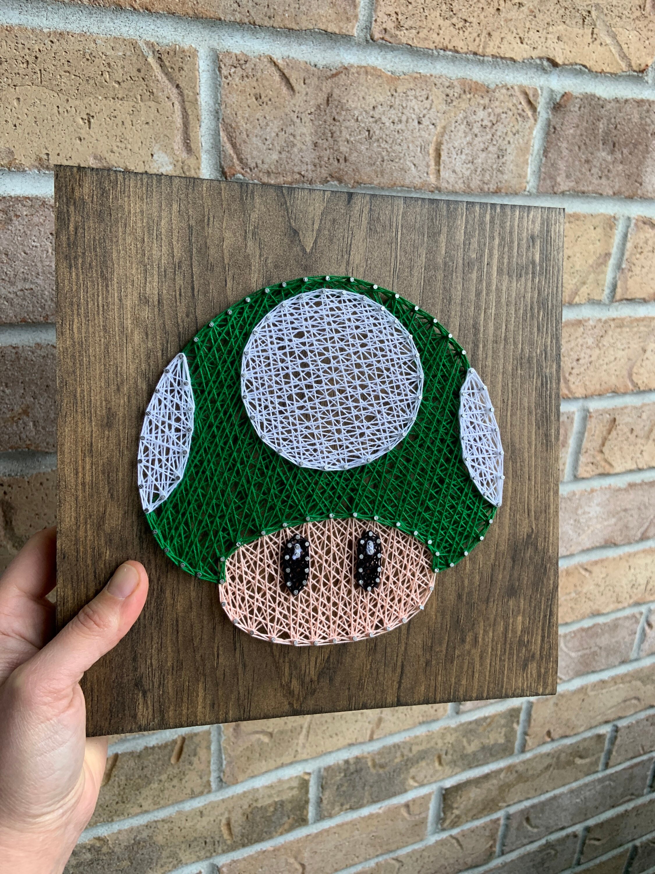 String Art Super Mario Bros Nintendo | Etsy