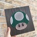 String Art -super Mario Bros- Nintendo-handmade-canada-rustic Art- Game ...
