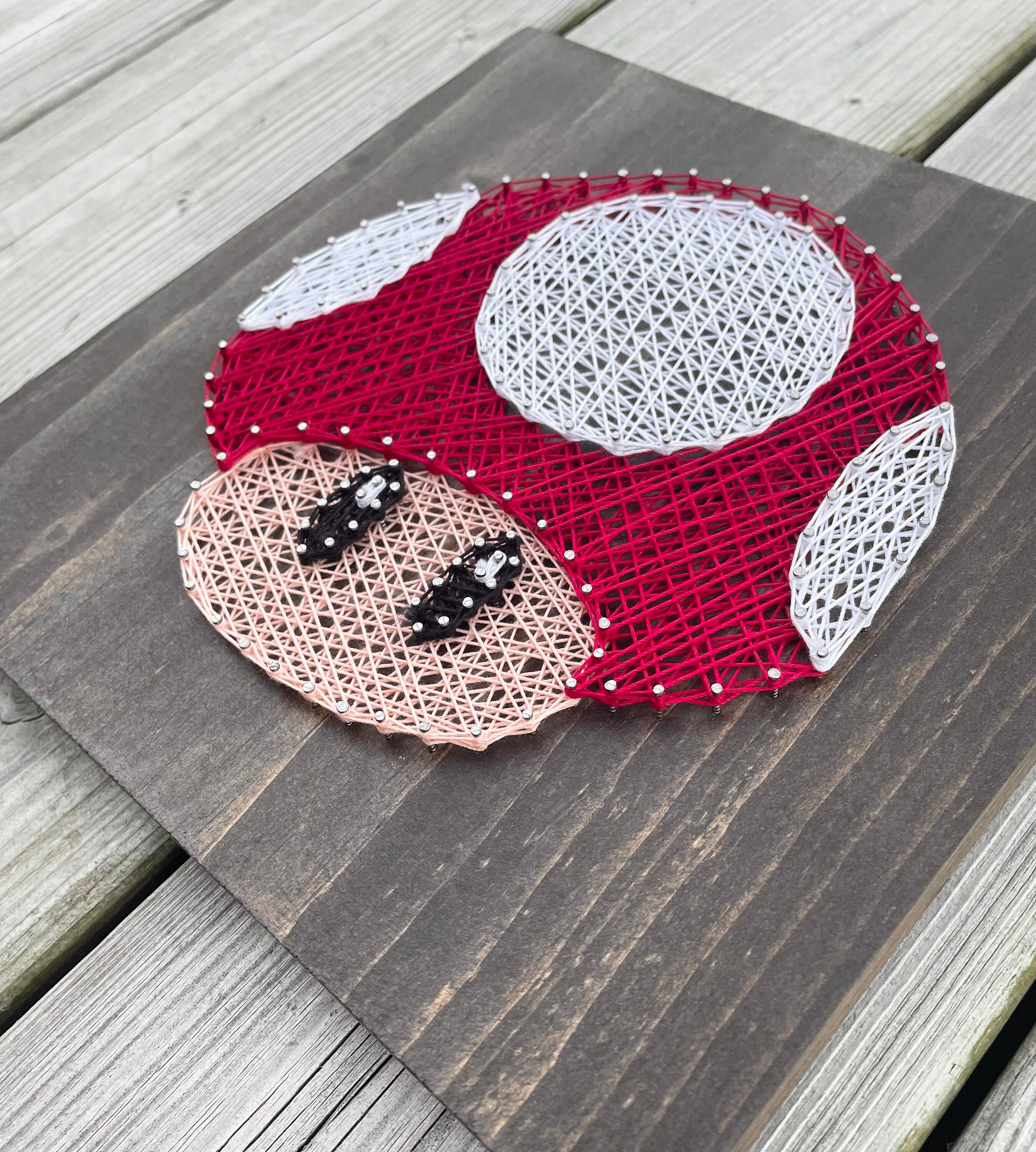 String Art - Ready to Ship-mushroom-nintendo - Super Mario Bros ...