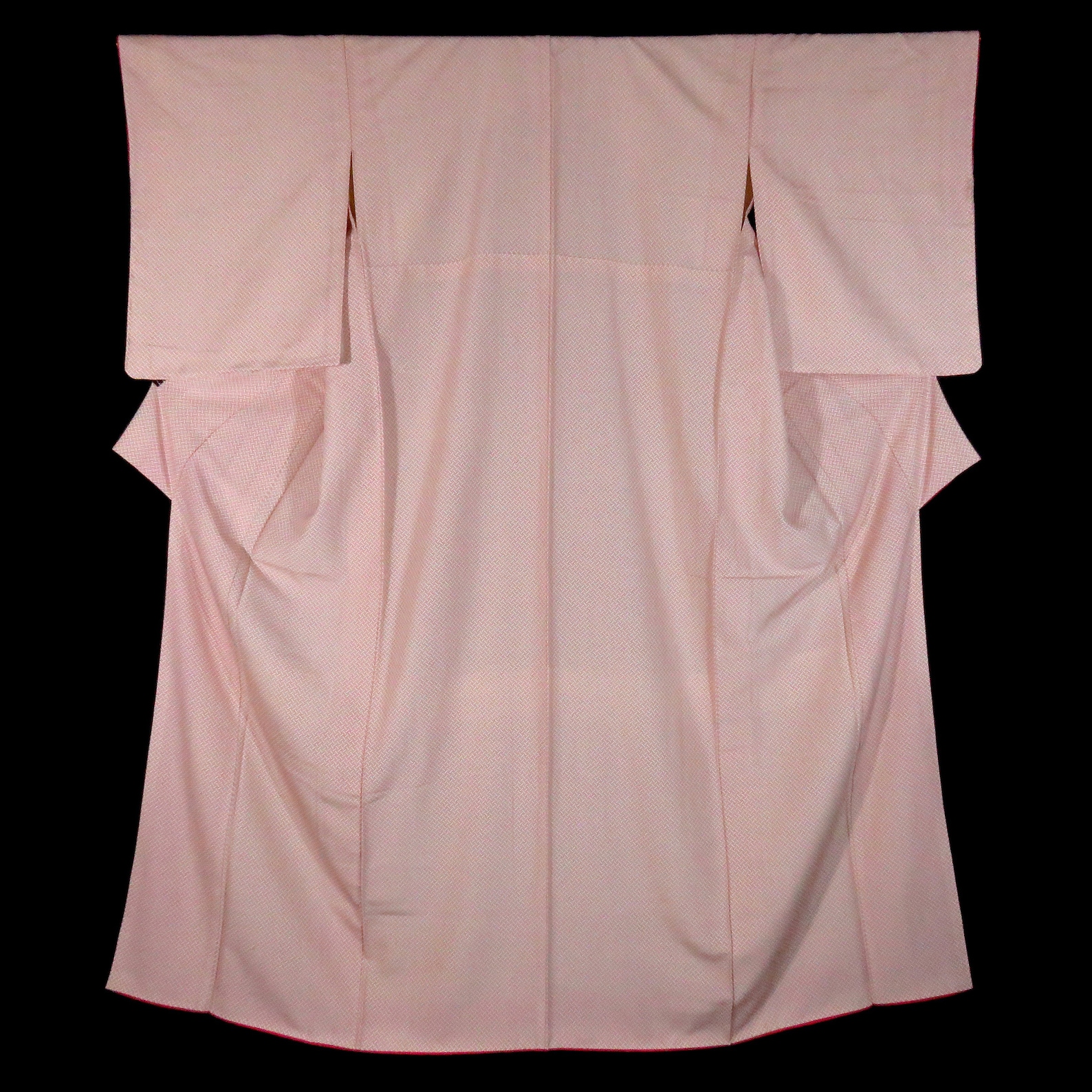 Vintage Japanese Kimono / Edo-komon / Ajiro Pattern / - Etsy