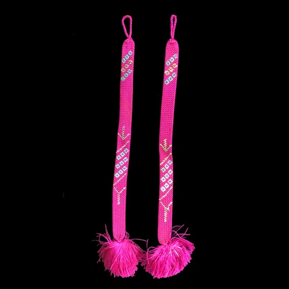 Vintage Japanese Haori-Himo / Cord / Pink / H36 - Gem