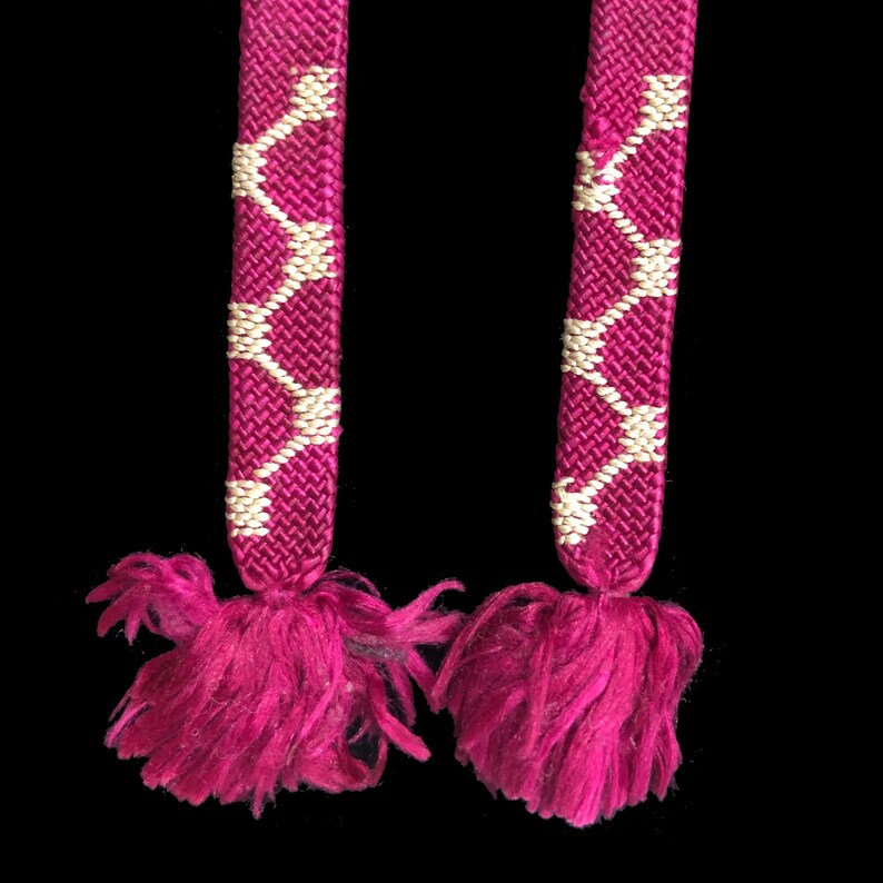 Vintage Japanese Haori-himo / Cord / Red / Gold / H33 - Etsy UK