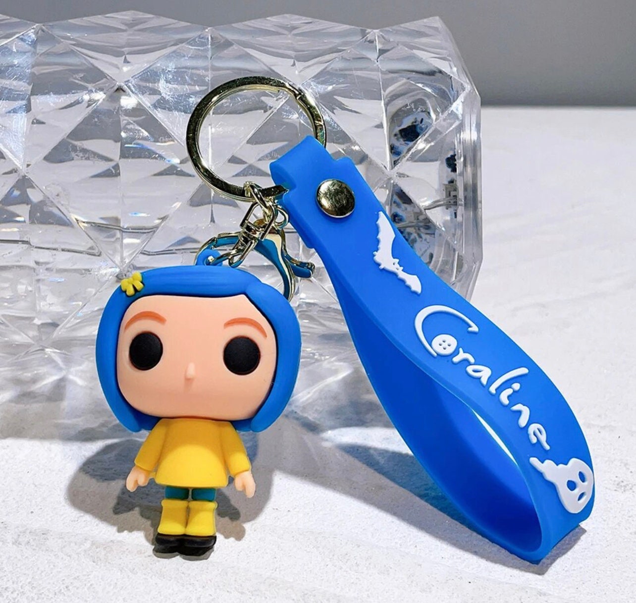 Handmade Coraline Movie Keychains, Unique Fan Merchandise, Ideal for ...