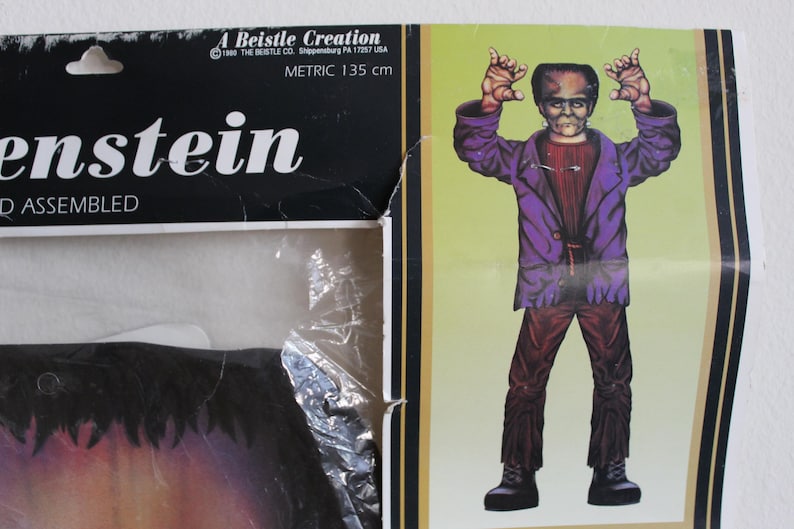 1980 Unopened 53" Frankenstein Fully Jointed - Beistle Co. - Etsy