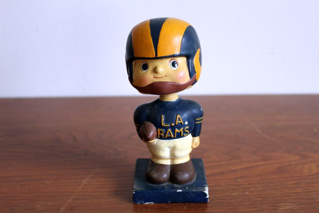 Vintage 1960's L.A. Rams Bobblehead - Etsy