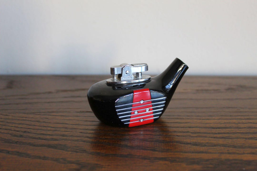 Swank Red and Black Golf Club Lighter - Etsy