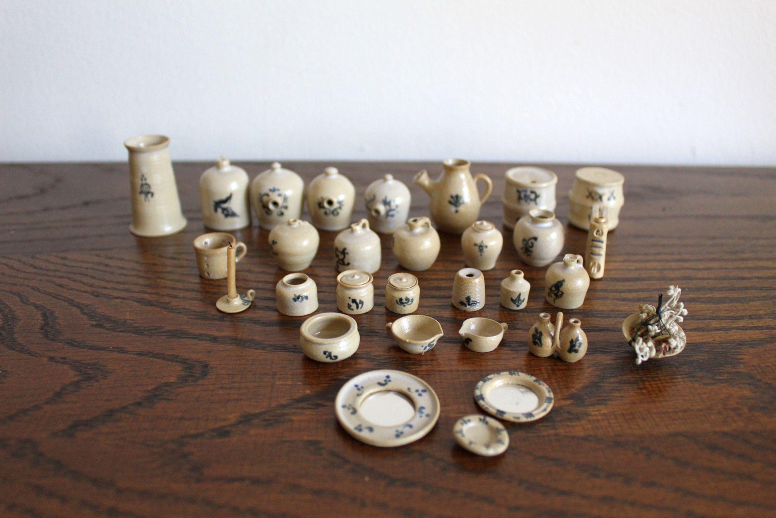 Vintage Lot of Phyllis Howard Clay Miniatures Pottery - Etsy