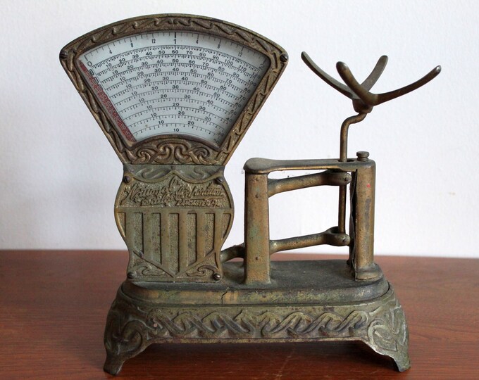 Antique National Scales Corporation Lancaster, PA Candy Scale - Etsy