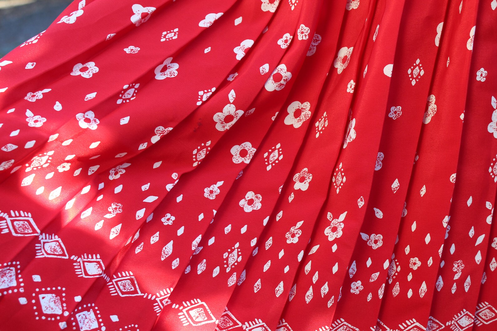1980's Vintage Red Leslie Ray Dress - Etsy