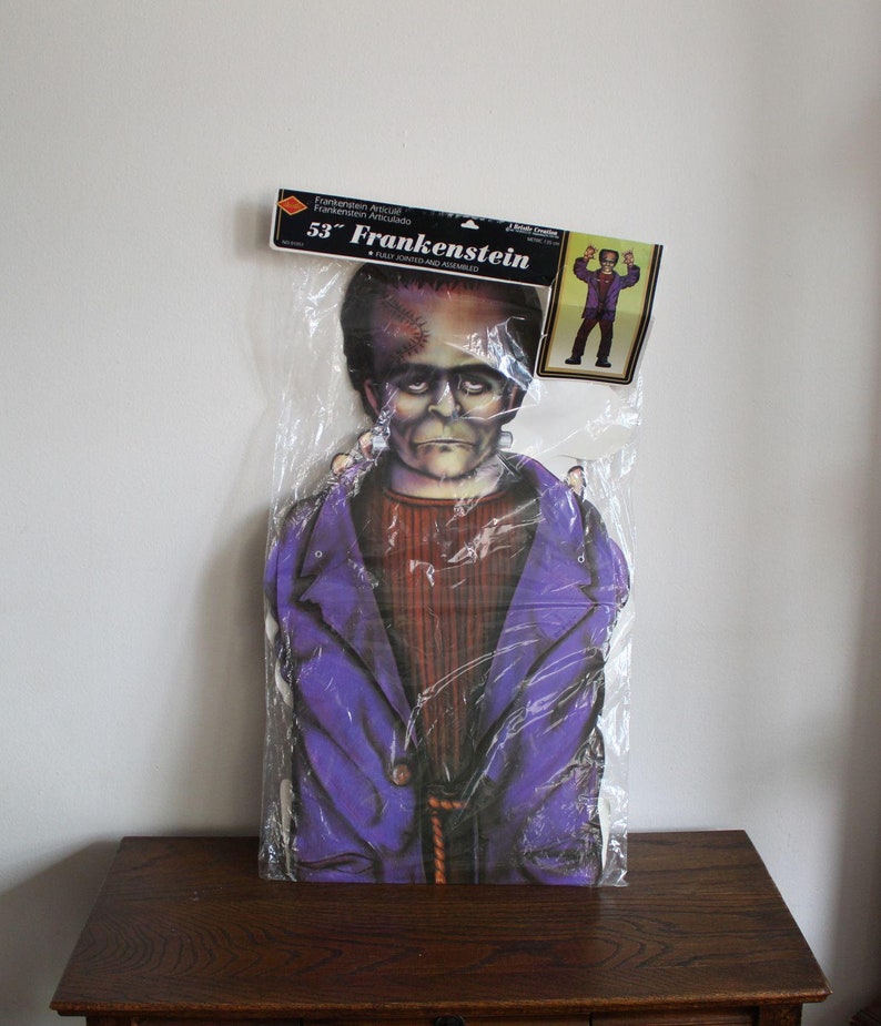 1980 Unopened 53" Frankenstein Fully Jointed - Beistle Co. - Etsy