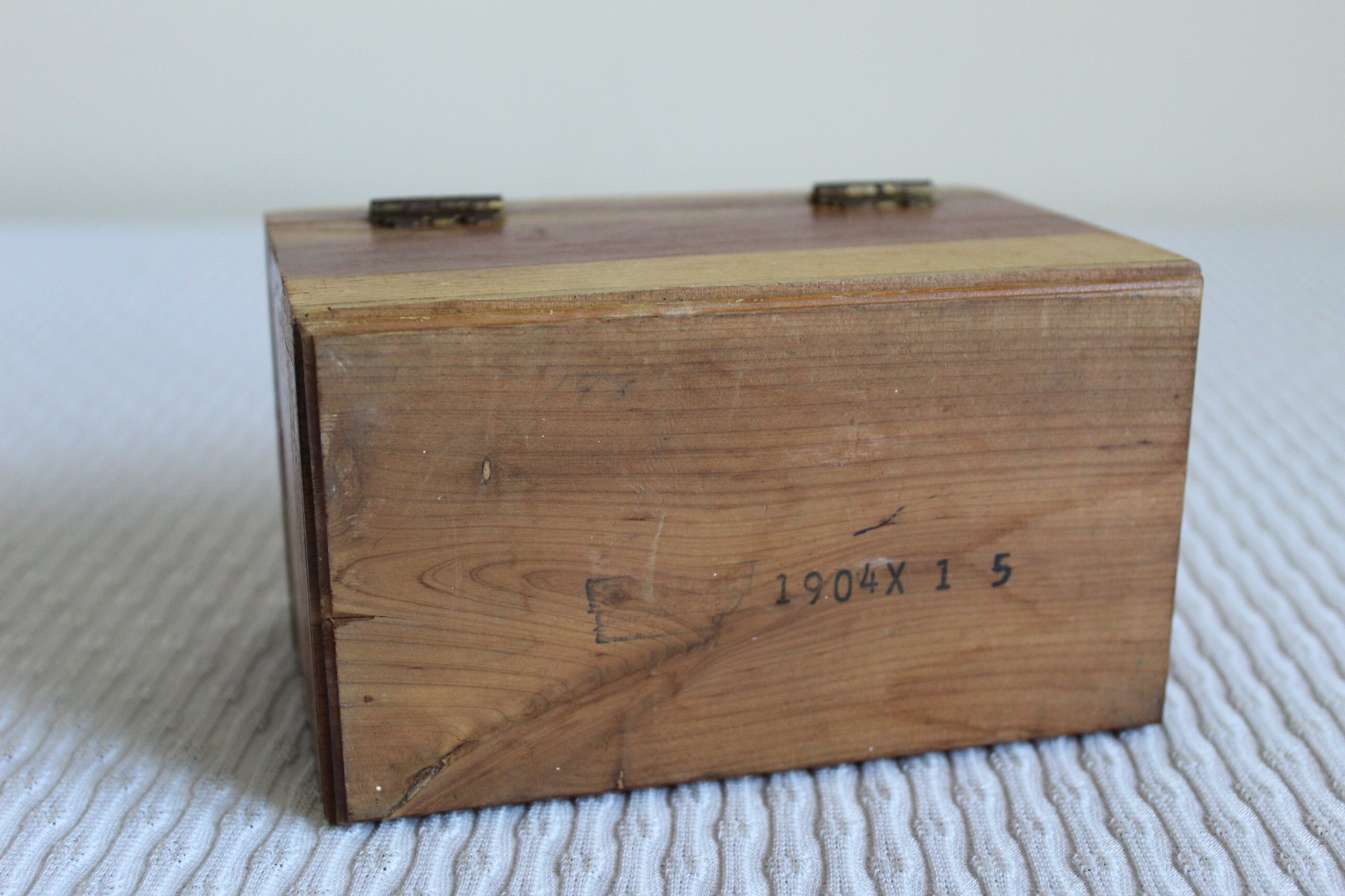 Vintage Wooden Recipe Box 1950's Housewives - Etsy
