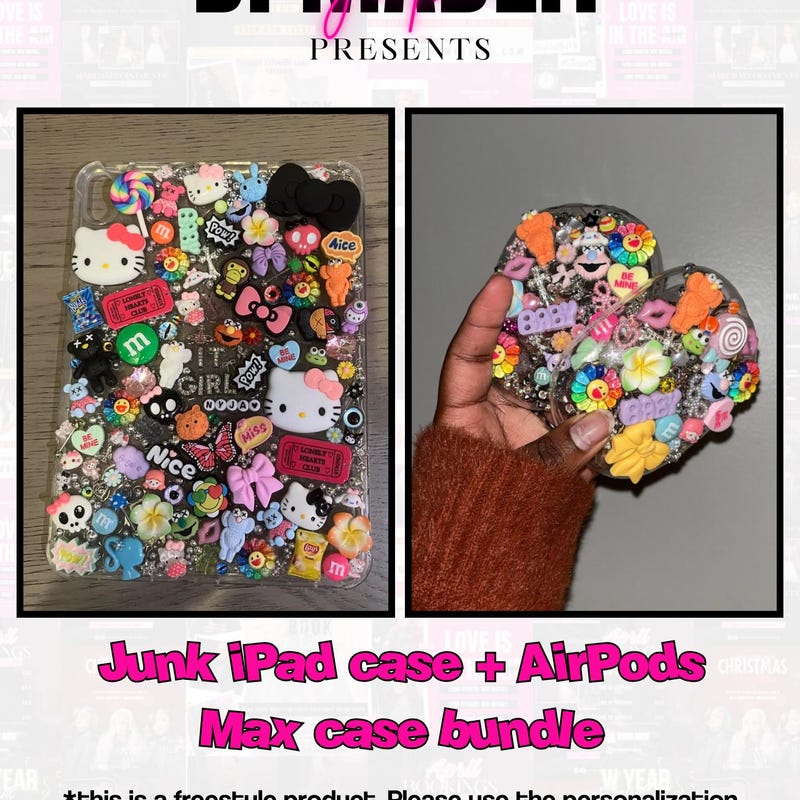 Junk iPad Case - Etsy